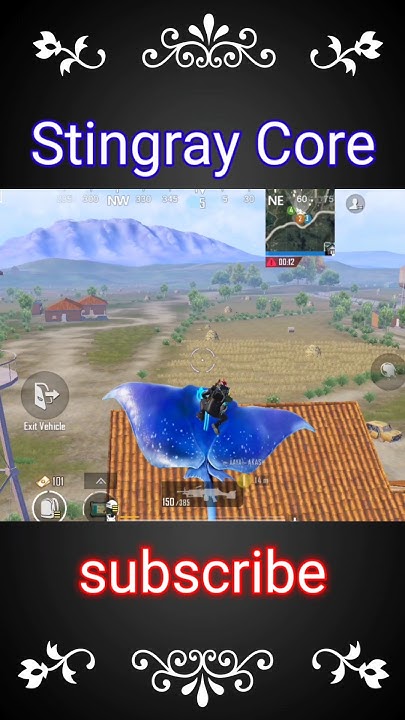 BGMi Drive Stingray Core 😱 Fish Vehicle | Stingray Location | BGMI Tips & Tricks! #shorts #bgmi ...