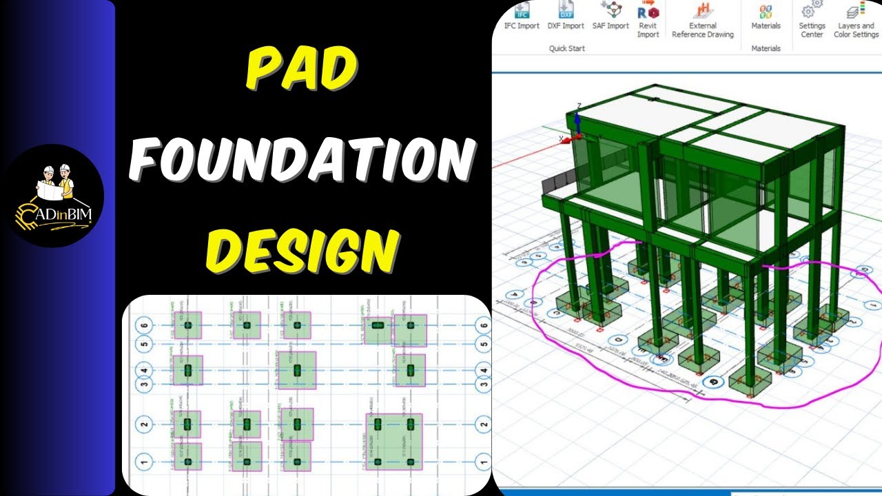 1.3 Pad Foundation Design in ProtaStructure (Pt 3) : Essential Tips for ...