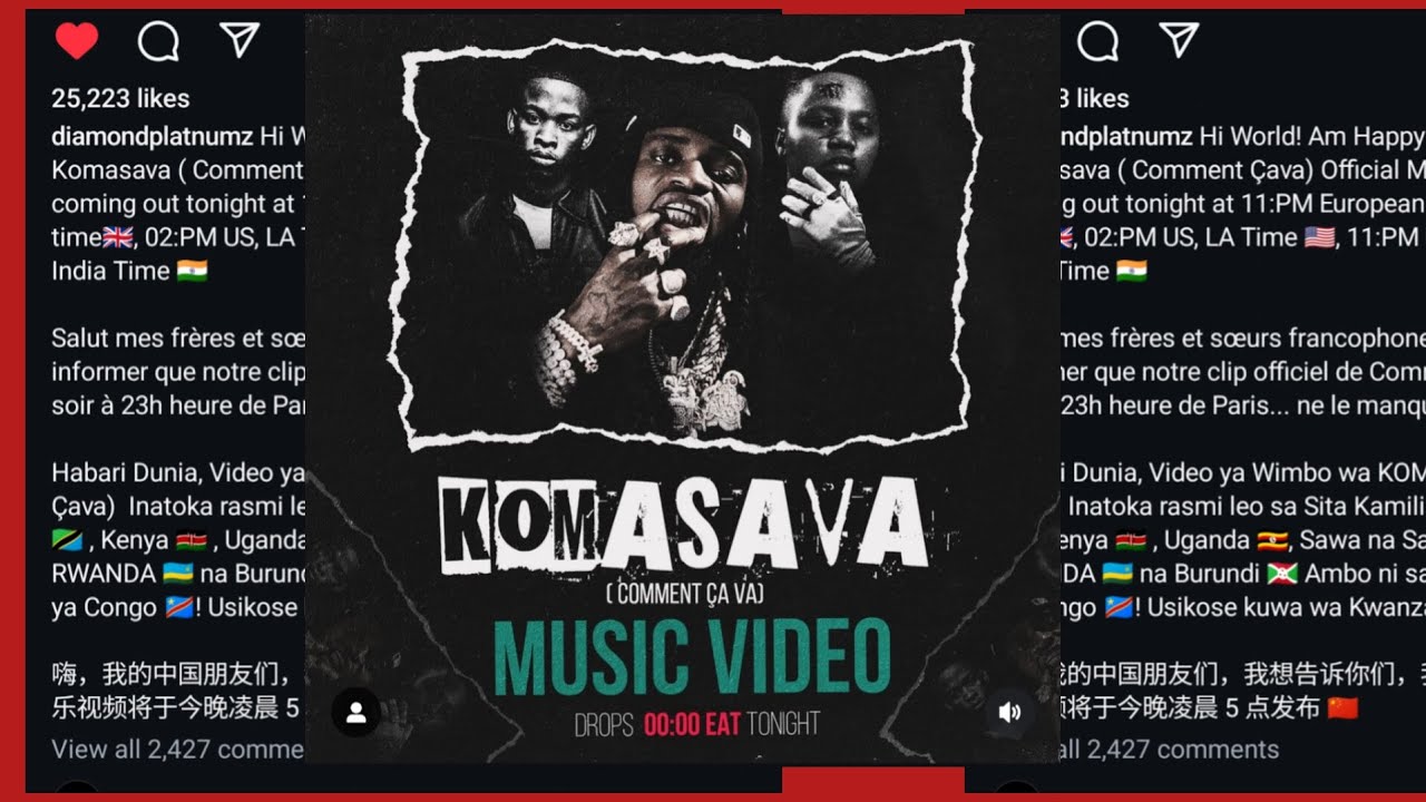 KOMASAVA MUSIC VIDEO DIAMOND , Khalil Harrison ftchley nkosi DIAMOND ...