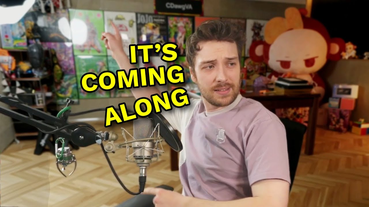 Connor Is Slowly Putting His Streaming Room Together - YouTube