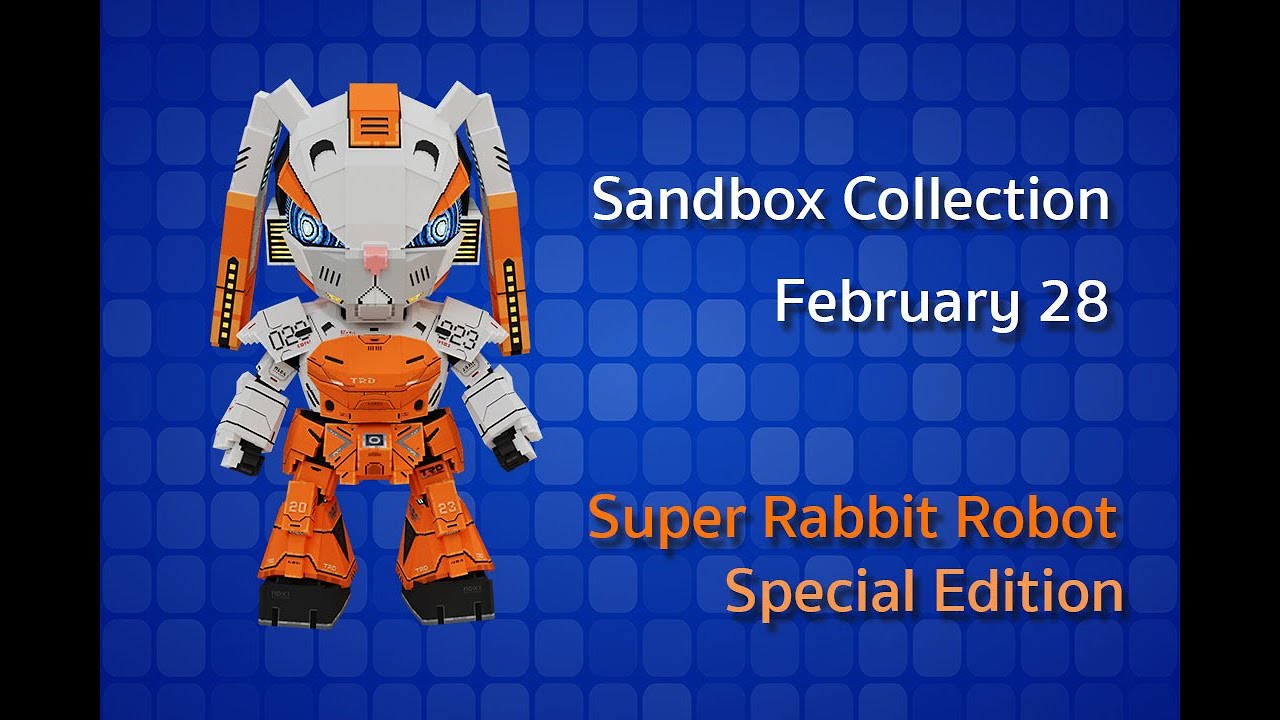 Super Rabbit Robot Voxel - Contest Sandbox Collection - YouTube