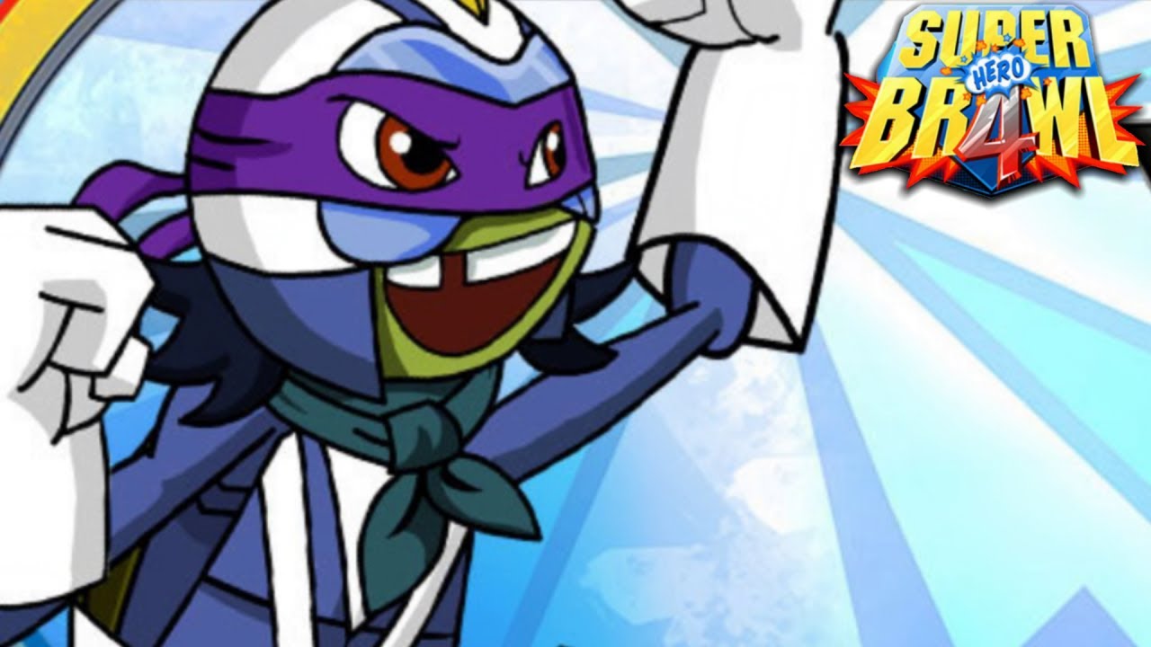 Super Brawl 4 - Donatello (Dash Coolstar) Gameplay Story Mode 2022 60 FPS - YouTube