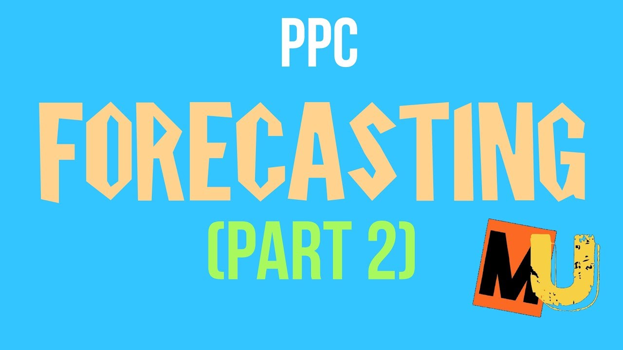 PPC - Forecasting (Part 2) | Least square method - YouTube