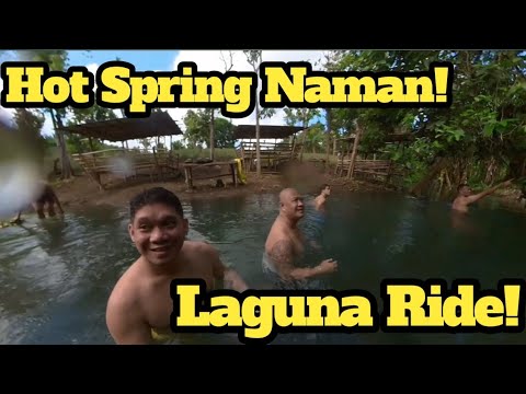 Hot spring sa Laguna | Banana hunting | SSBC Motoclub - YouTube