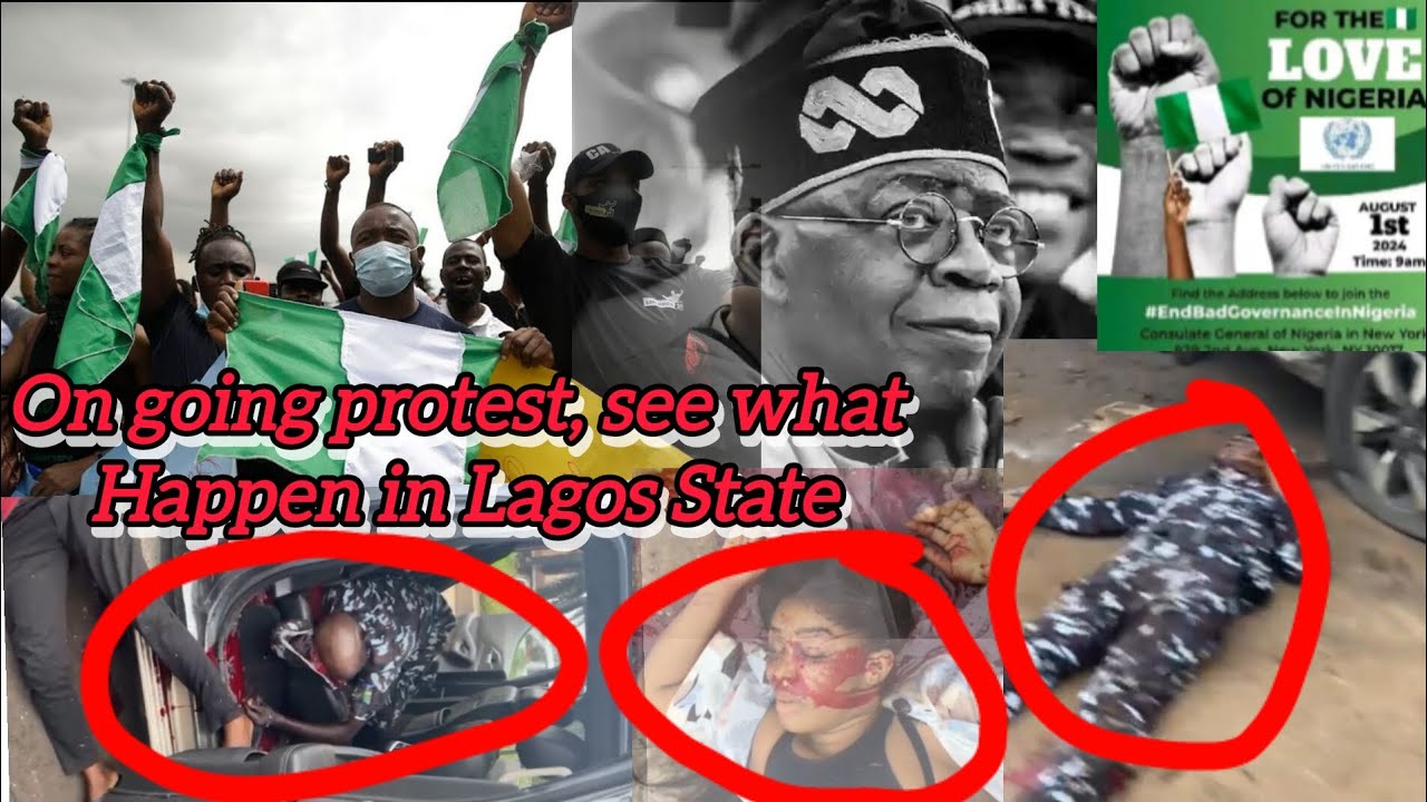 protest Ongoing, see what happen in Lagos State - YouTube