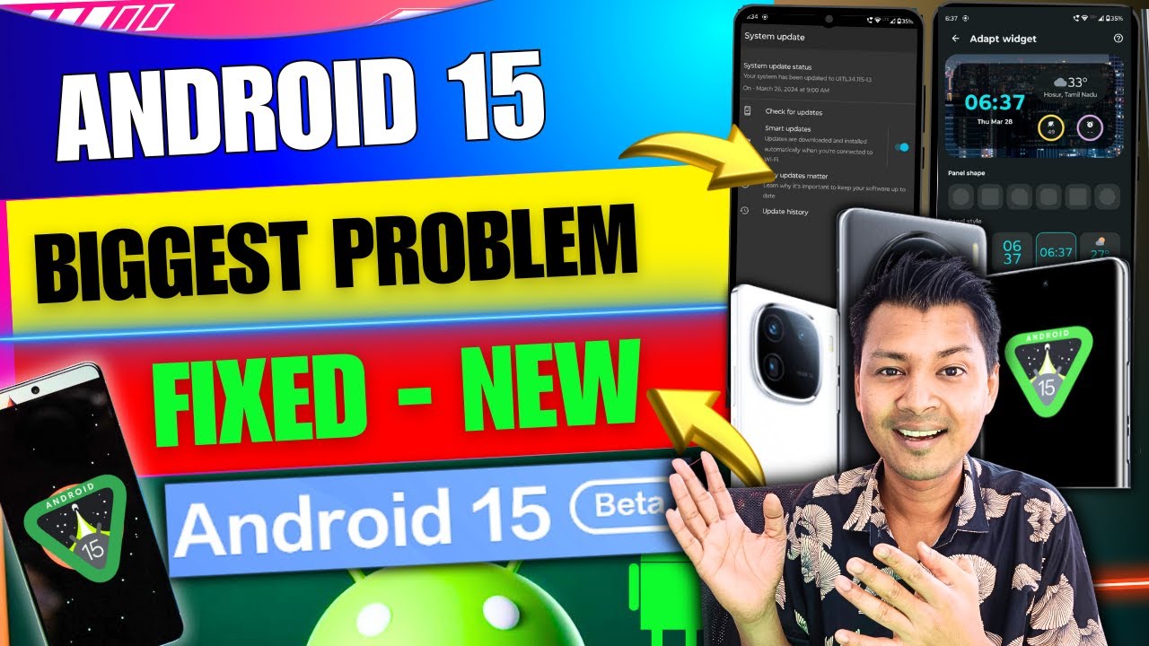 Android 15 New Update - BIGGEST PROBLEM FIXED - Rocket Speed & Smooth ...