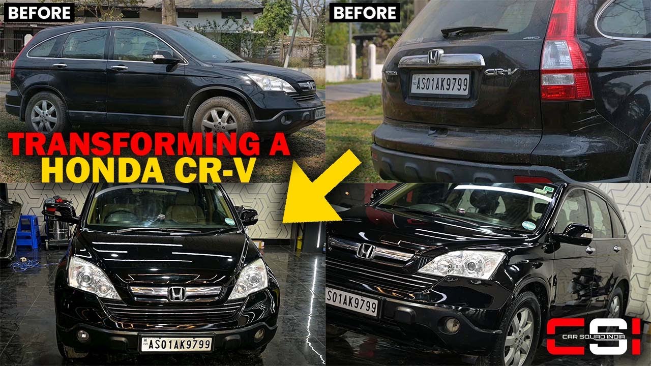 HONDA CR-V || Full Body Paint || CSI BODYSHOP || @CSI Vlogs - YouTube