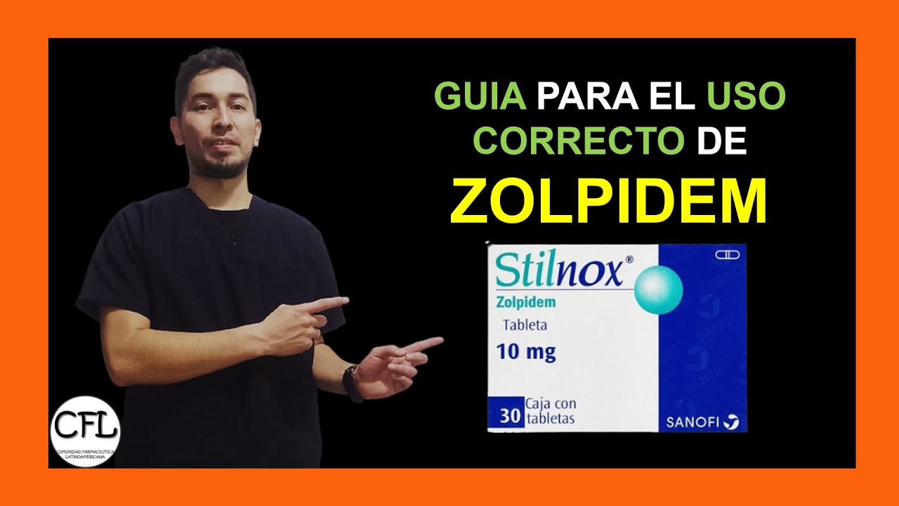 ZOLPIDEM Tableta 💊 [Para que sirve STILNOX y como USARLO!!] INFORMACION ...