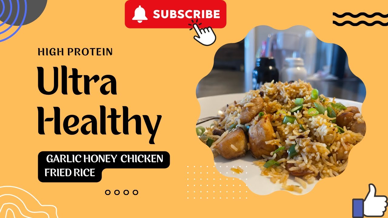 Honey Garlic Chicken Fried Rice l Simple Recipe l Quick recipe - YouTube