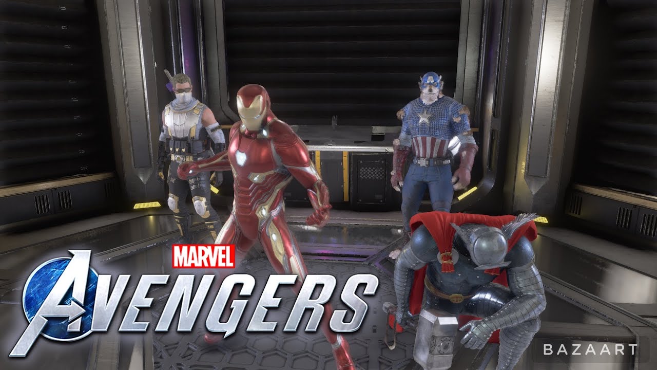 The Avengers vs Super Adaptoid OLT - Marvel's Avengers Game (HD60FPS) - YouTube