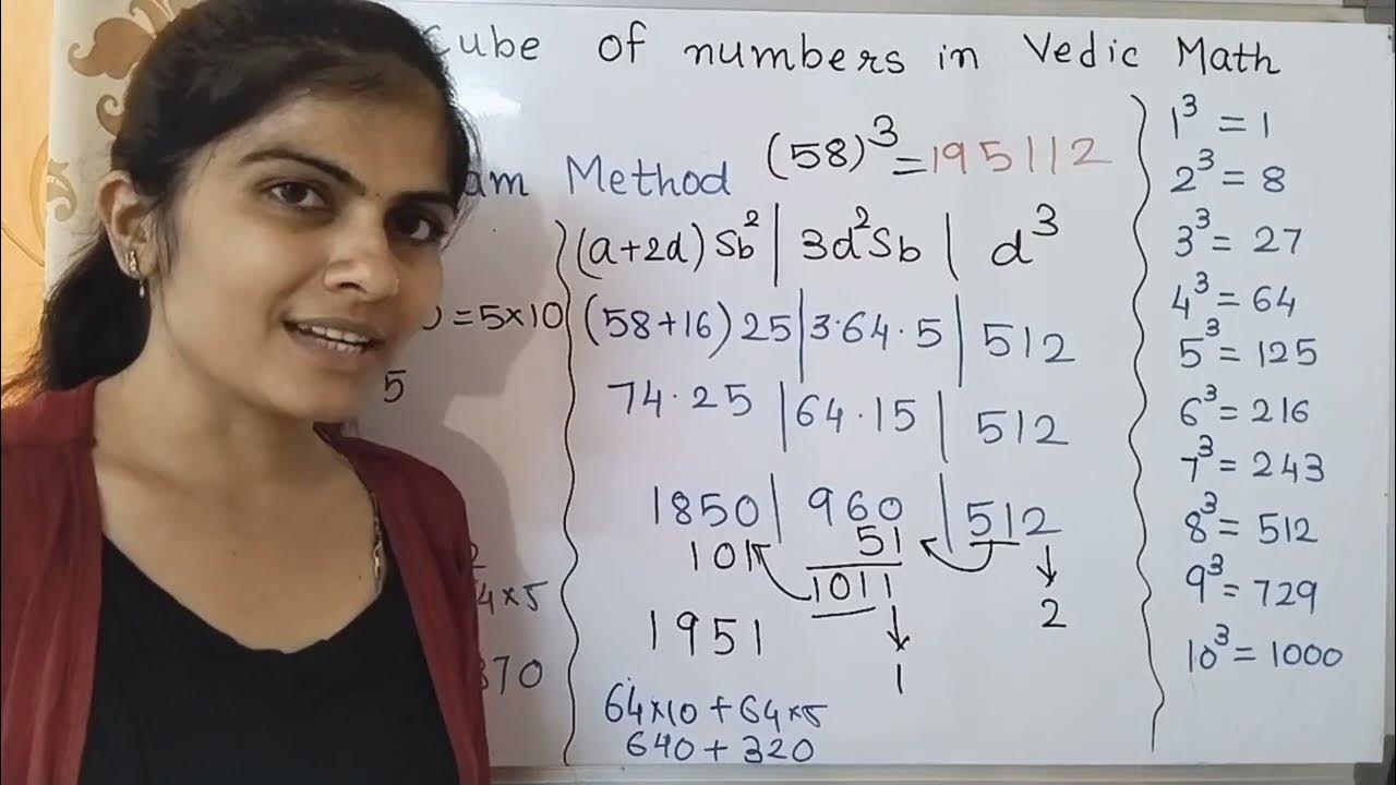 Cube |of numbers | nikhilam method | Vedic Math | Part 32 - YouTube
