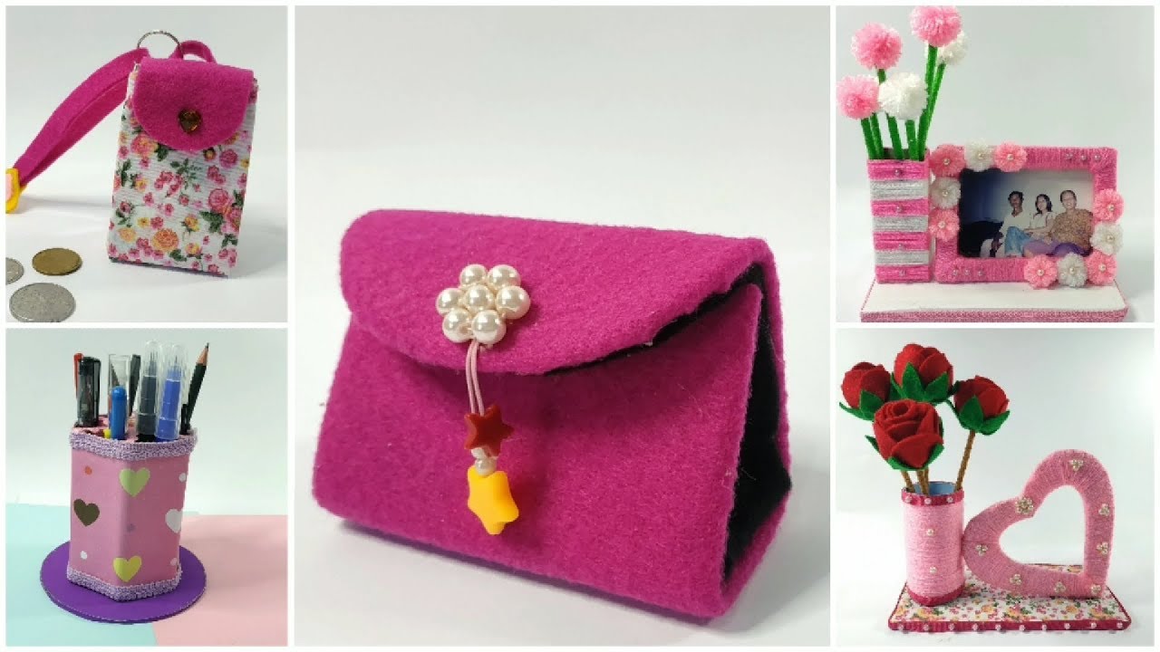 5 Ide Kreatif dari Barang Bekas | 5 waste material reuse ideas - YouTube