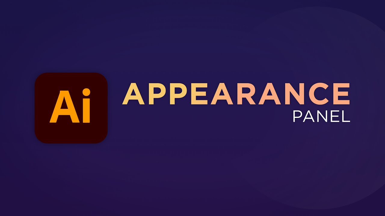 Adobe Illustrator CC - Appearance Panel | Tutorial - YouTube