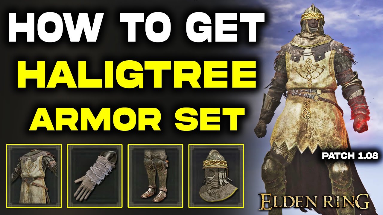 Rare Armor Set in Elden Ring | How to Get Haligtree Armor Set Location ...