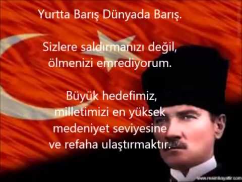 Atatürk'ün Özlü Sözleri