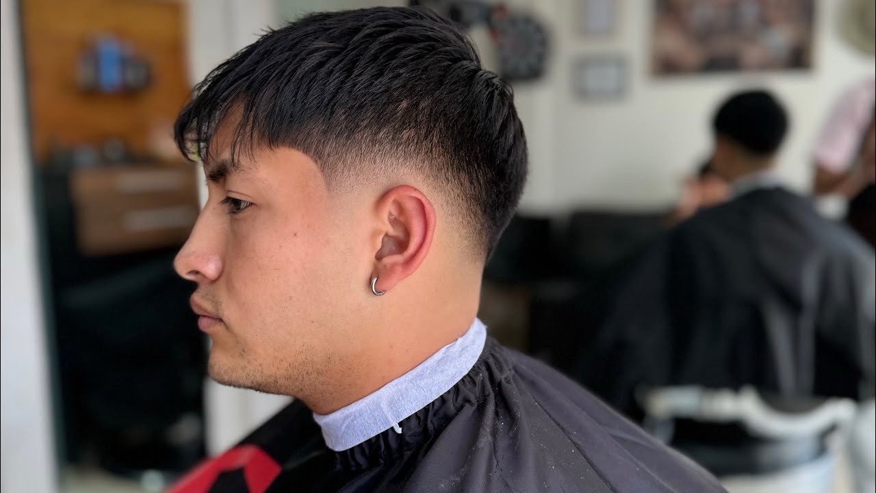 Tutorial de corte de cabello degradado comprimido, paso a paso para ...