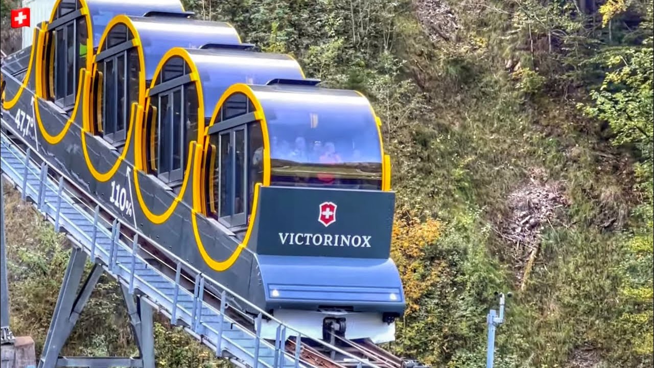 Stoos Funicular in Switzerland🇨🇭Travel Guide - YouTube