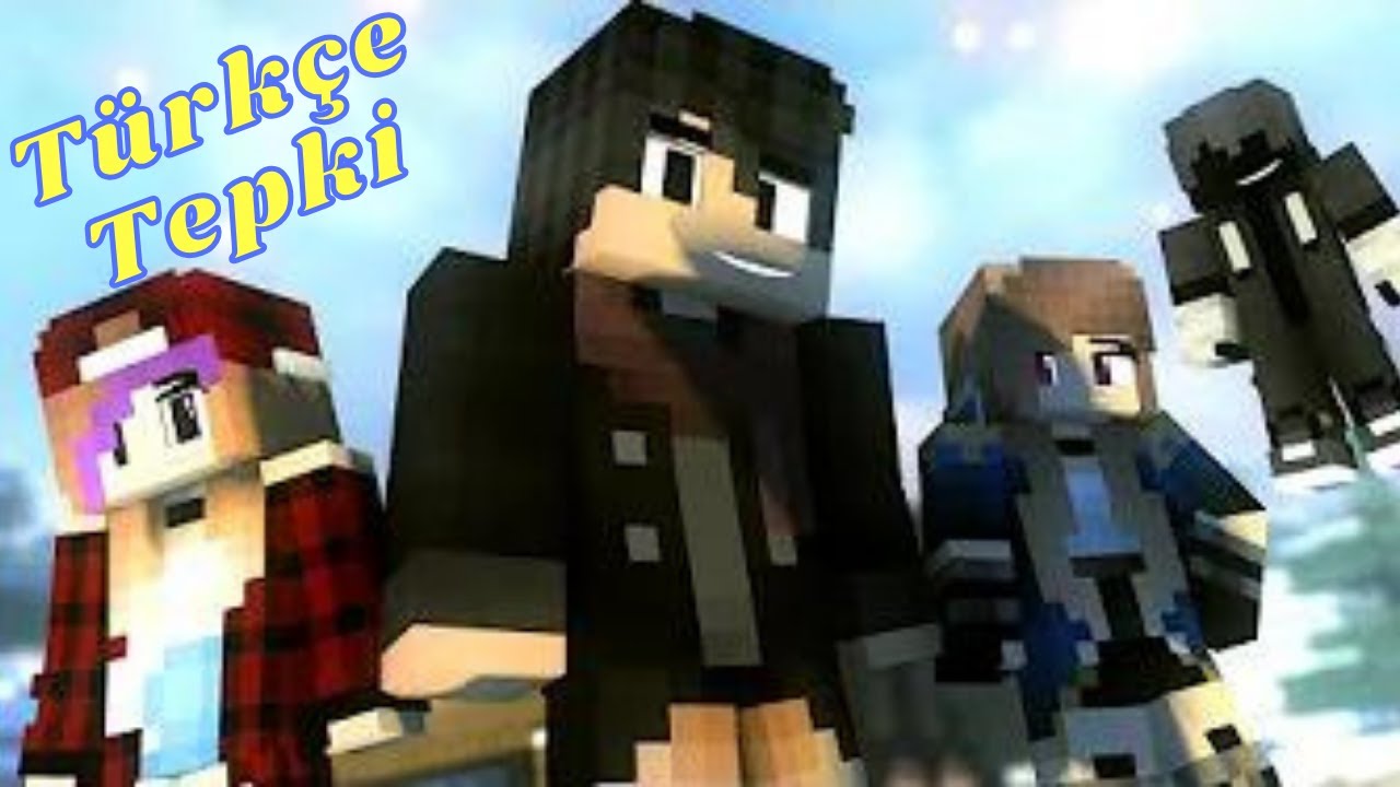 Emre Animations Minecraft Music Video Ep 1-3 [Türkçe Tepki] - YouTube