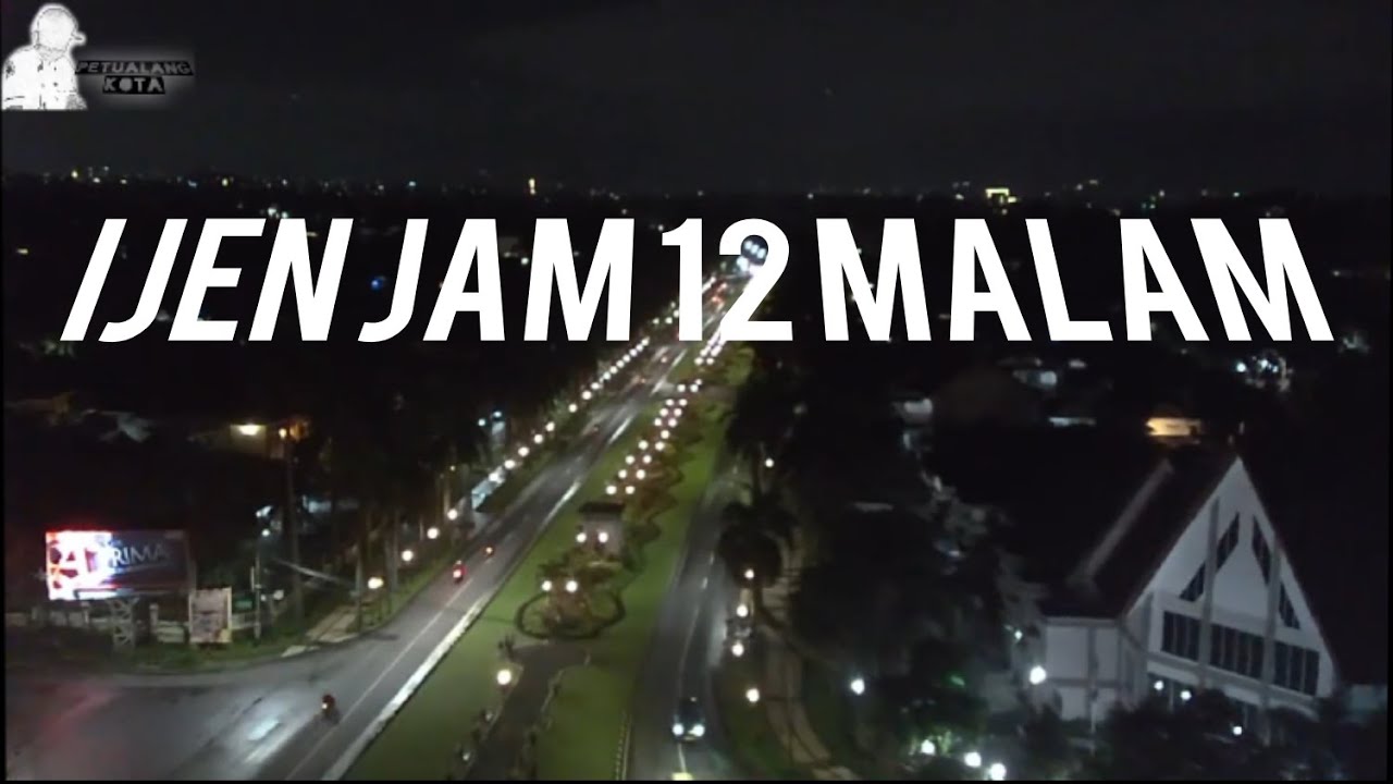 Jl. Ijen Malang di Tengah Malam – Keindahan yang Jarang Terlihat" # ...