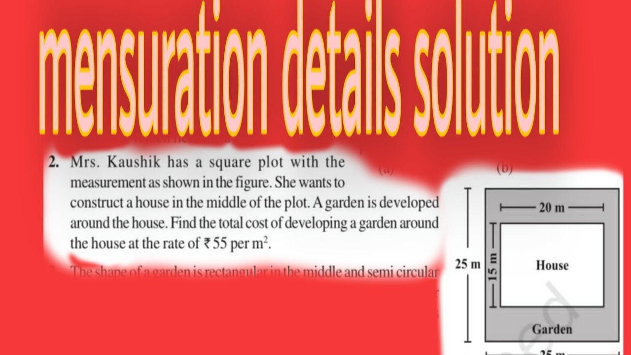 Introduction - Mensuration - Chapter 11 - NCERT Class 8th Maths 2nd ...