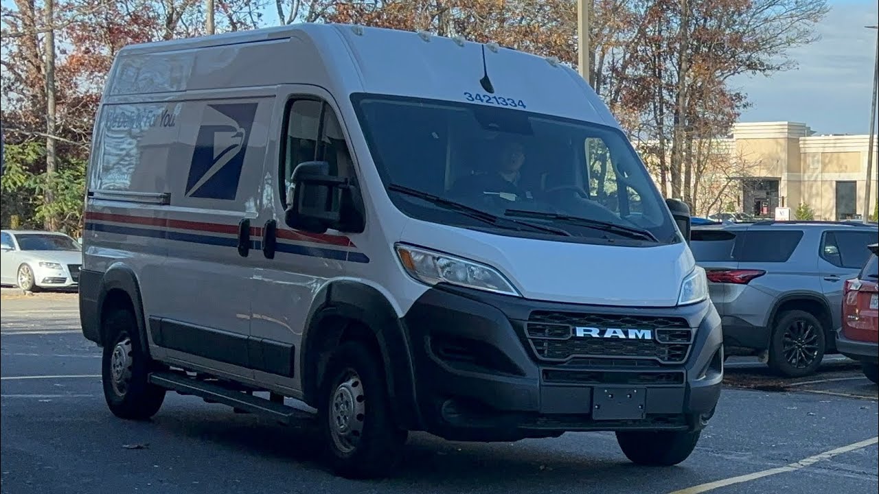 USPS Ram Van 3421334 - YouTube