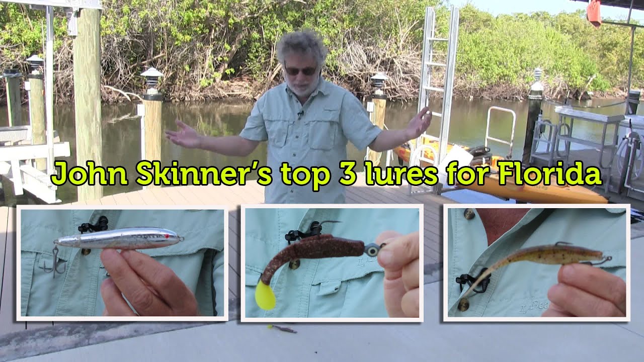John Skinner’s top 3 lures for Florida - YouTube