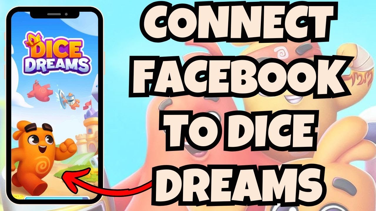 How To Connect The Facebook Account To Dice Dreams - YouTube