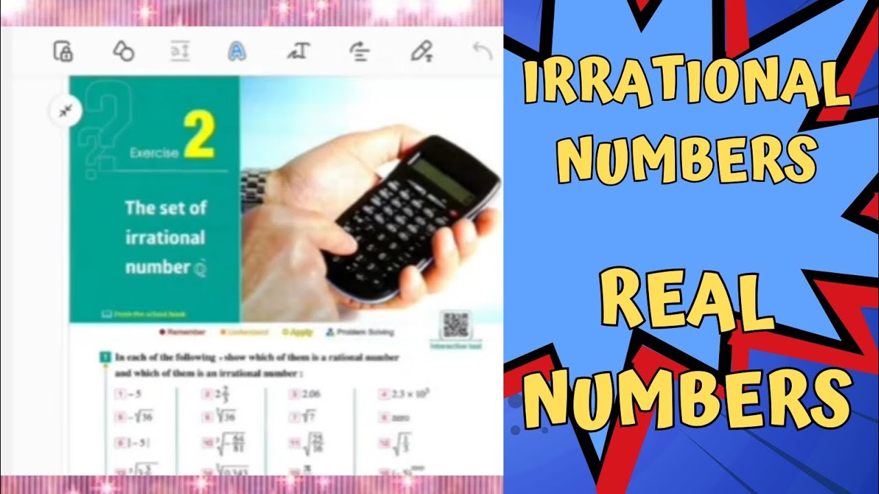 Math-prep2-Algebra-irrational numbers-real numbers - YouTube