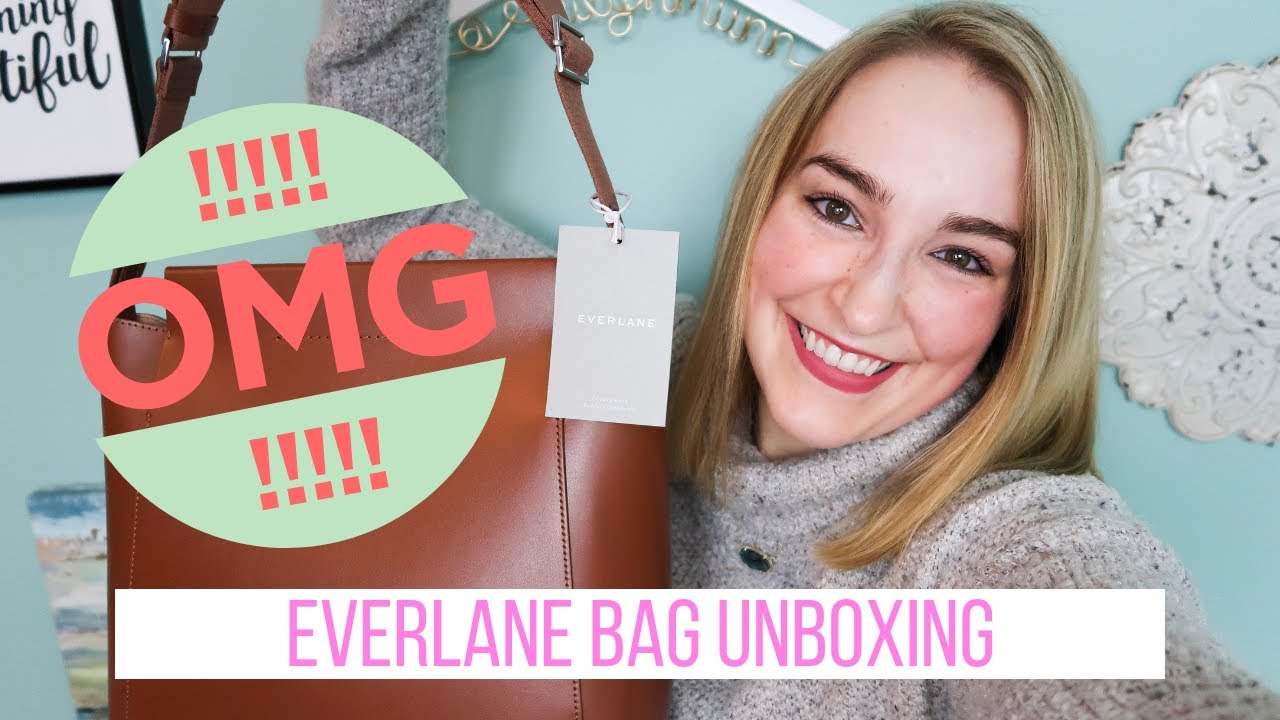 Everlane The Form Bag Unboxing and First Impression Review - YouTube