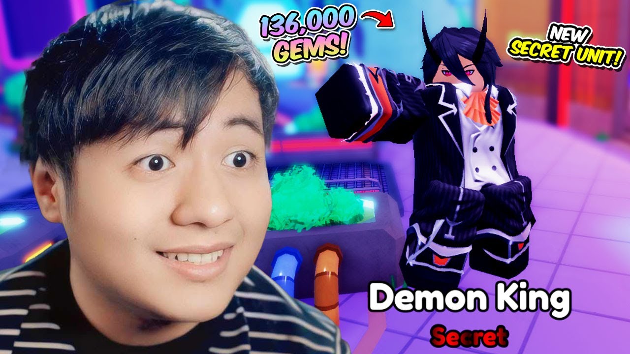 136K GEMS DEMON KING SECRET NAKUHA KO NA - Anime Defenders #15 - YouTube