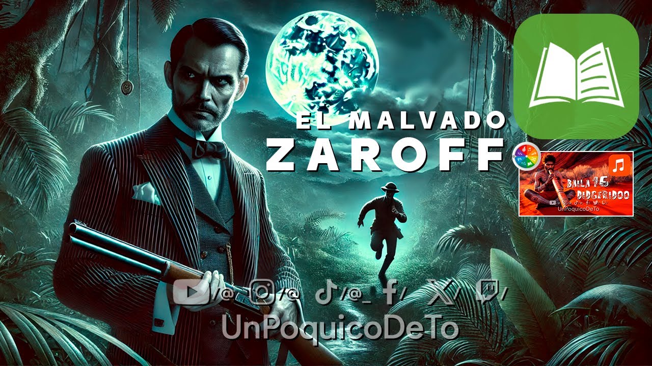 LIBRO / EL MALVADO ZAROFF ~ Richard Connell + (RSMA~Sonidos para leer ...
