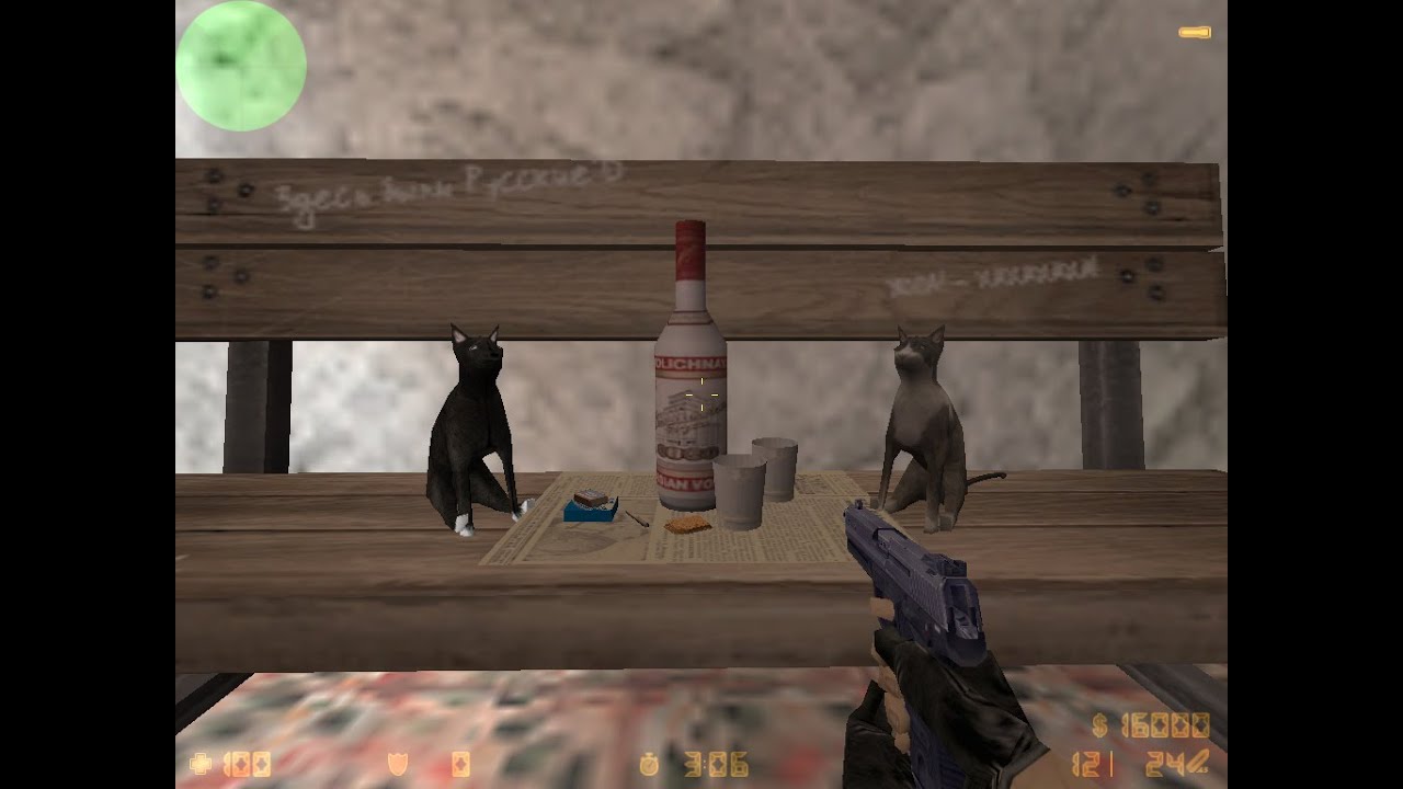 Counter-strike CS 1.6 de_dust2_thera_b3 cats - YouTube