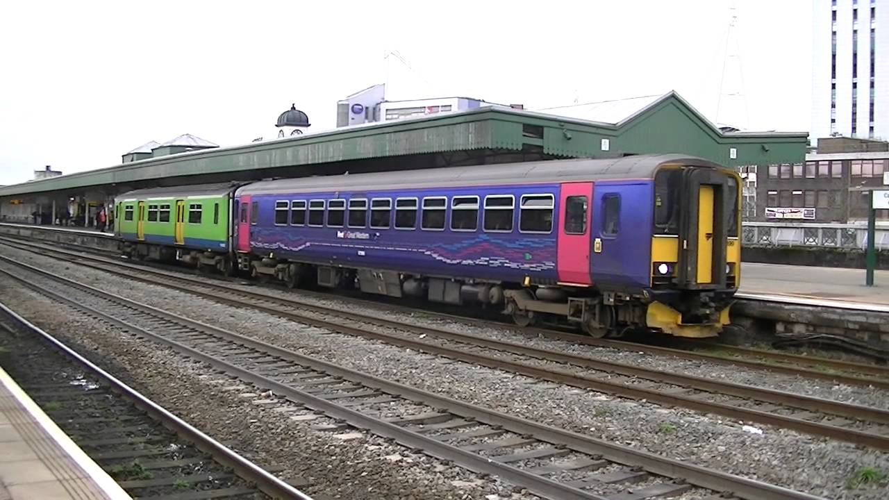 *RARE* 153399 hybrid and 150 coach at Cardiff - YouTube