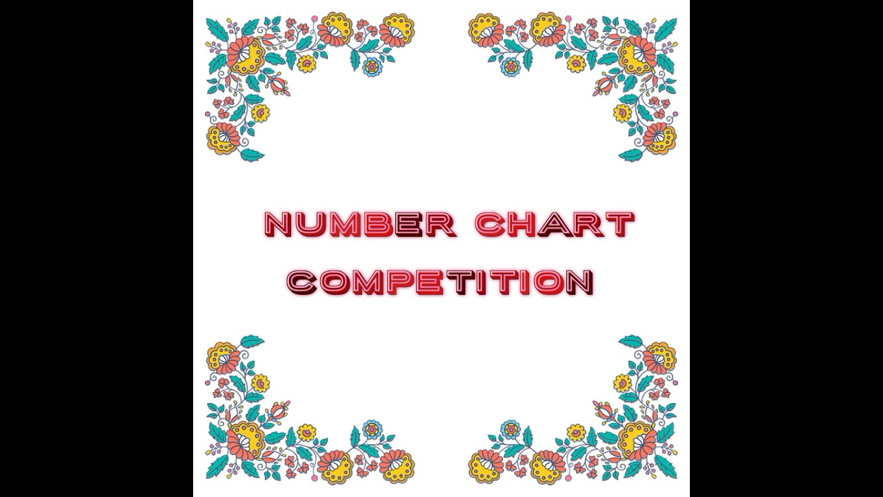 NUMBER CHART COMPETITION - YouTube