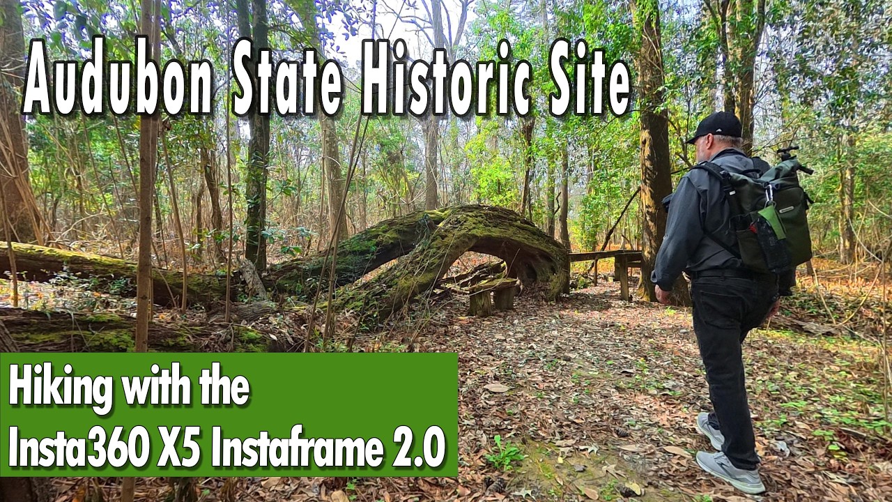 Audubon State Historic Site | Hiking with Insta360 X5 | Louisiana - YouTube