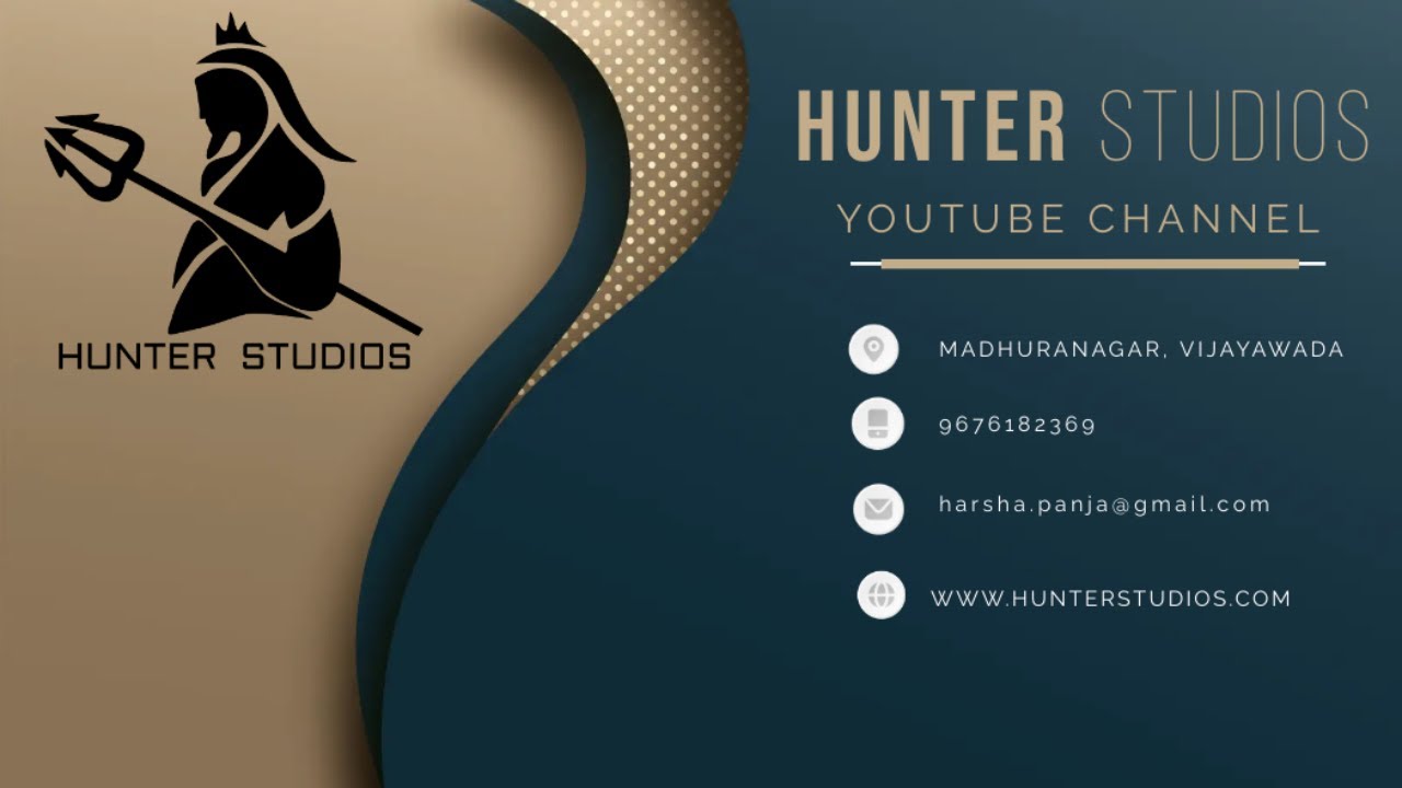 Visting Card - Making - YouTube