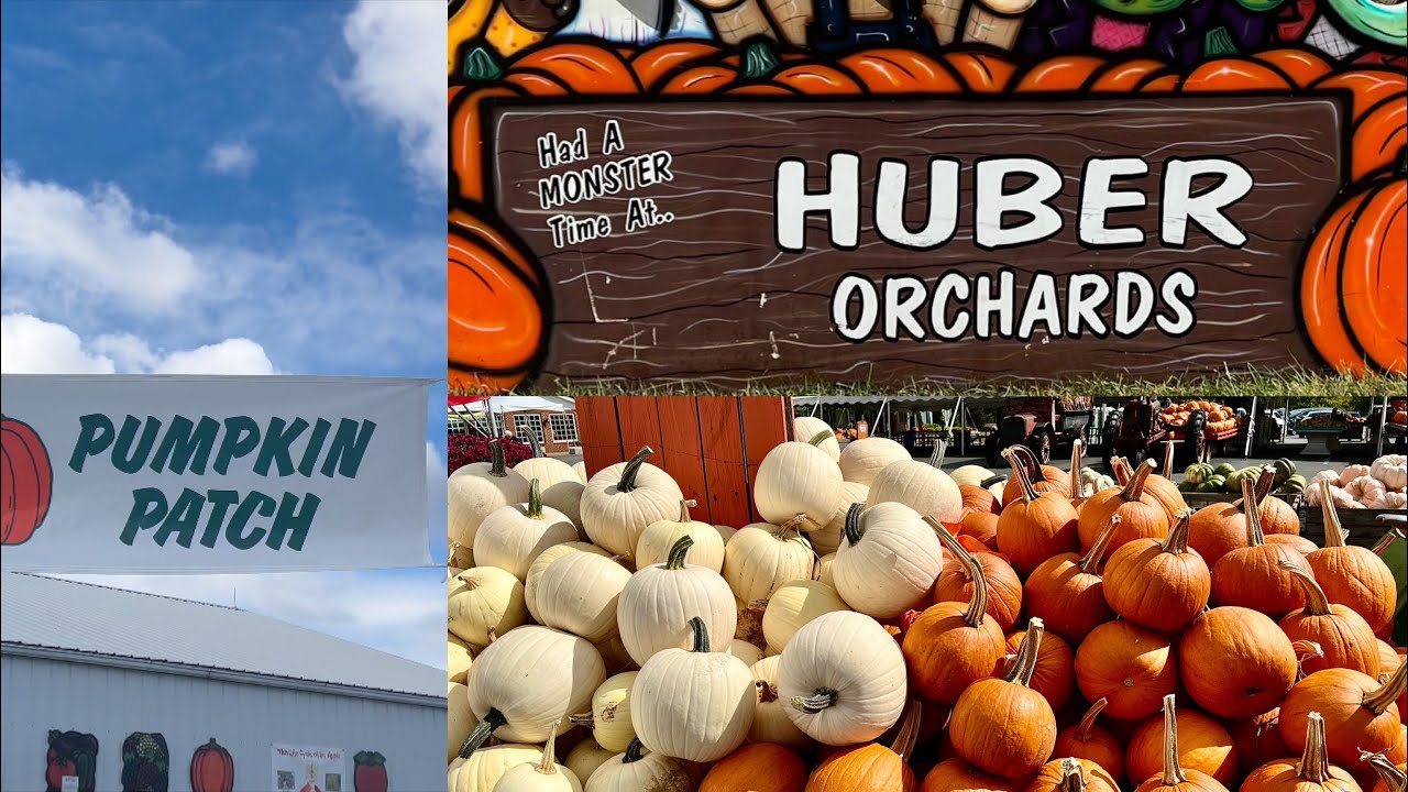 🍂FALL VLOG: Huber Farms | Pumpkin Patch | Apple Picking | Starlight ...