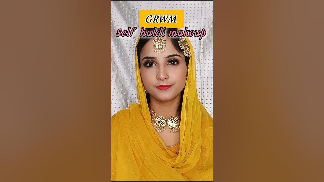 Haldi Function Makeup / Makeup for haldi function #shorts #makeup #makeuptutorial #grwm - YouTube
