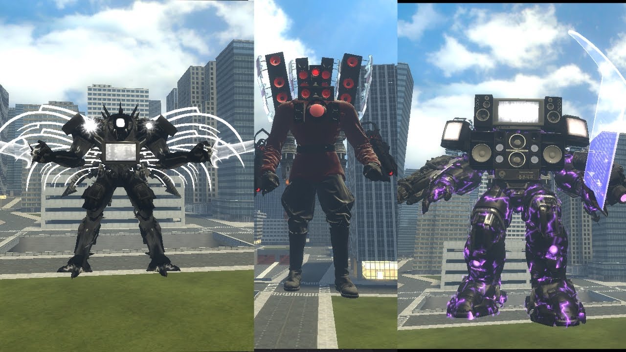 The Greatest GMod Showdown of All Time: Titan vs TV - YouTube