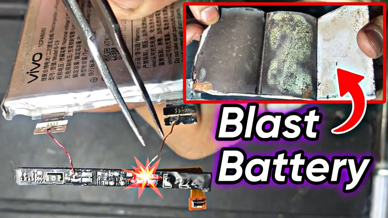 How to Repair Mobile Battery | Mobile Battery blast 💥 | how to Repair ...
