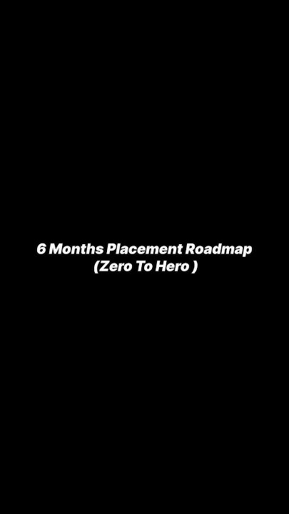 6 months Roadmap #coding #codinglife #software #softwareengineer #developer #developerlife # ...