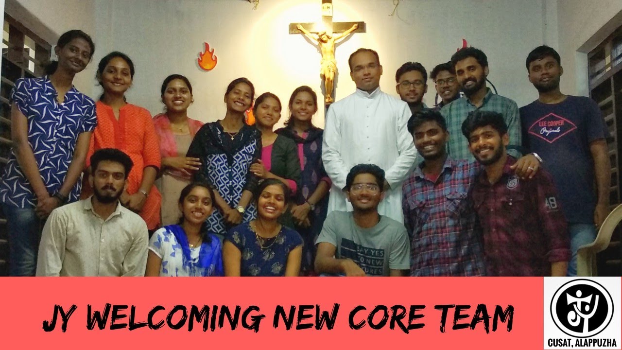 Welcoming new core team members | JY CUSAT, ALAPPUZHA - YouTube