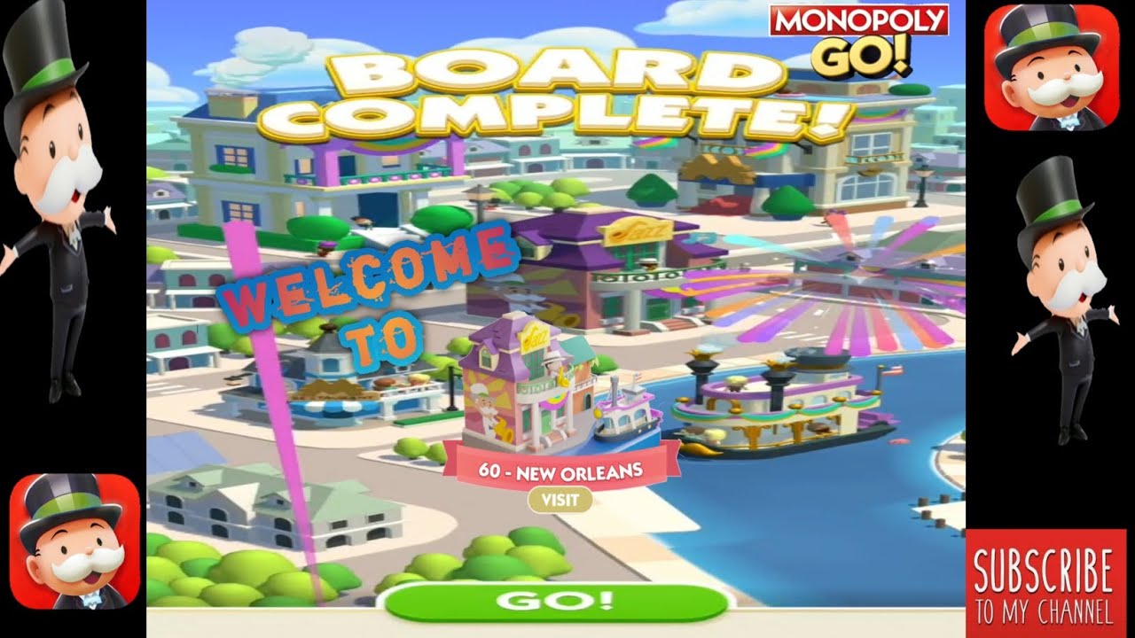 Monopoly Go Gameplay Walkthrough - Ep #60. New Orleans(Android) - YouTube