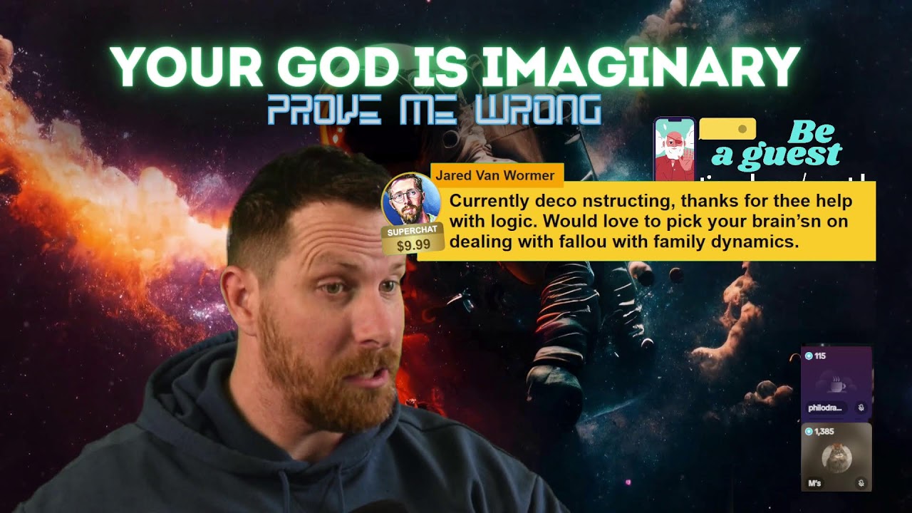 LIVE DEBATE [God is Imaginary] 6-2-2025 | DZ Debates - YouTube