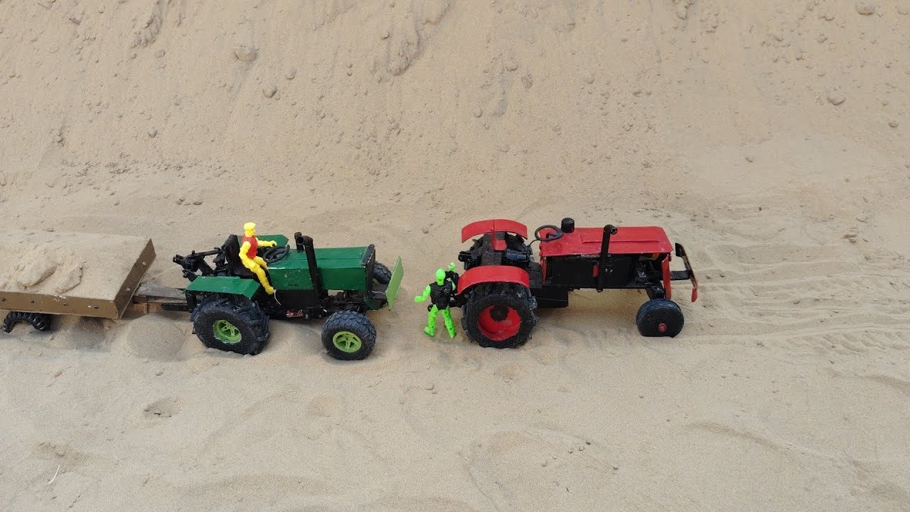 mini tractor /science project - YouTube