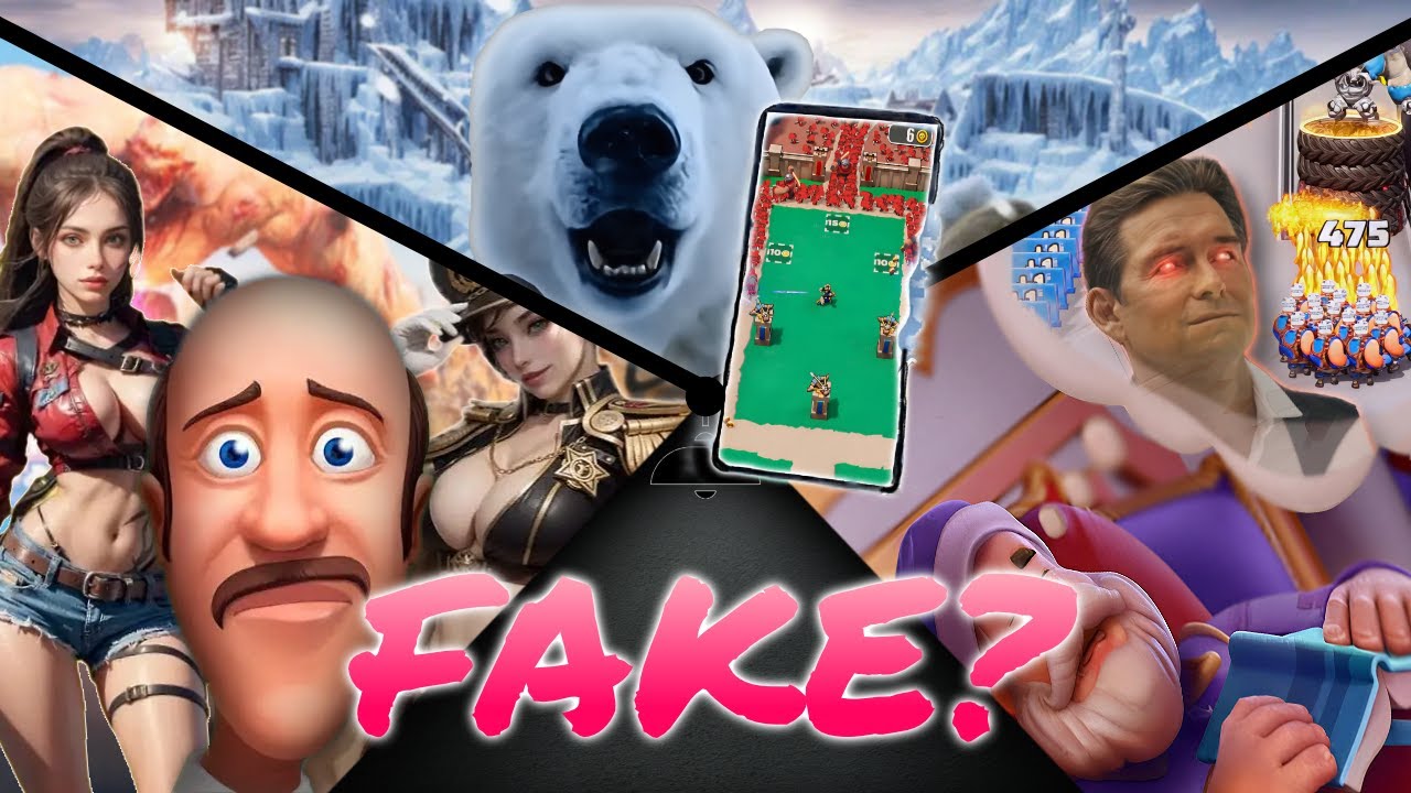 Just How FAKE Are Mobile Game Ads? - YouTube