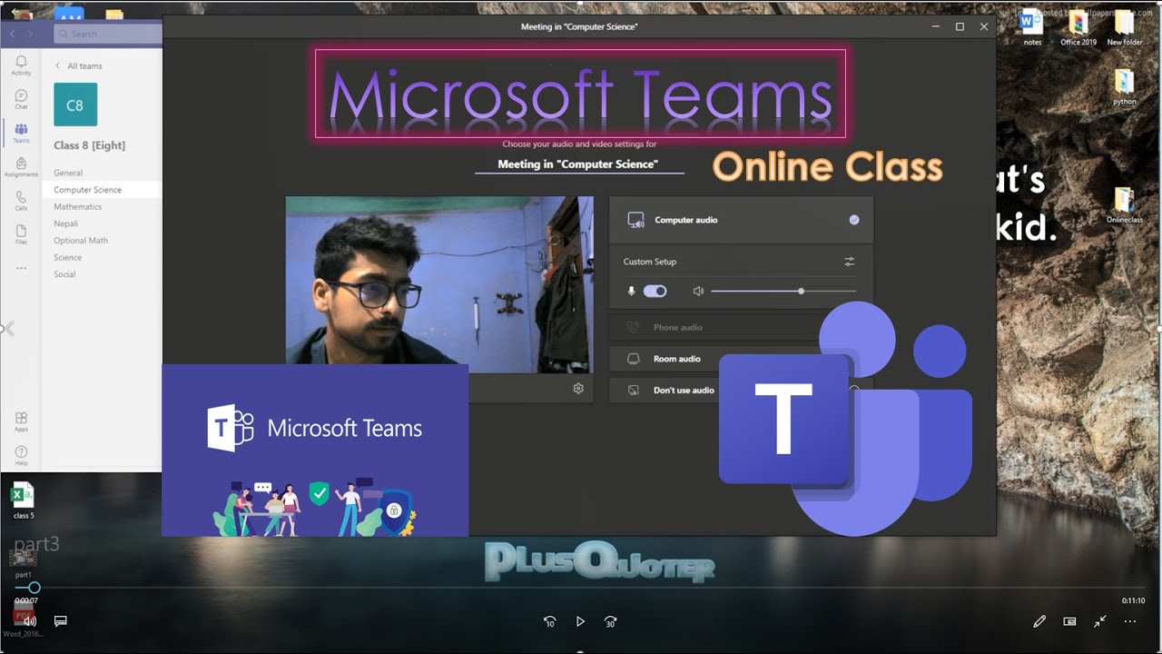 Microsoft Team for Students (Online Class) - YouTube