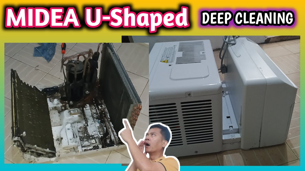 MIDEA U-Shaped | Deep cleaning - YouTube