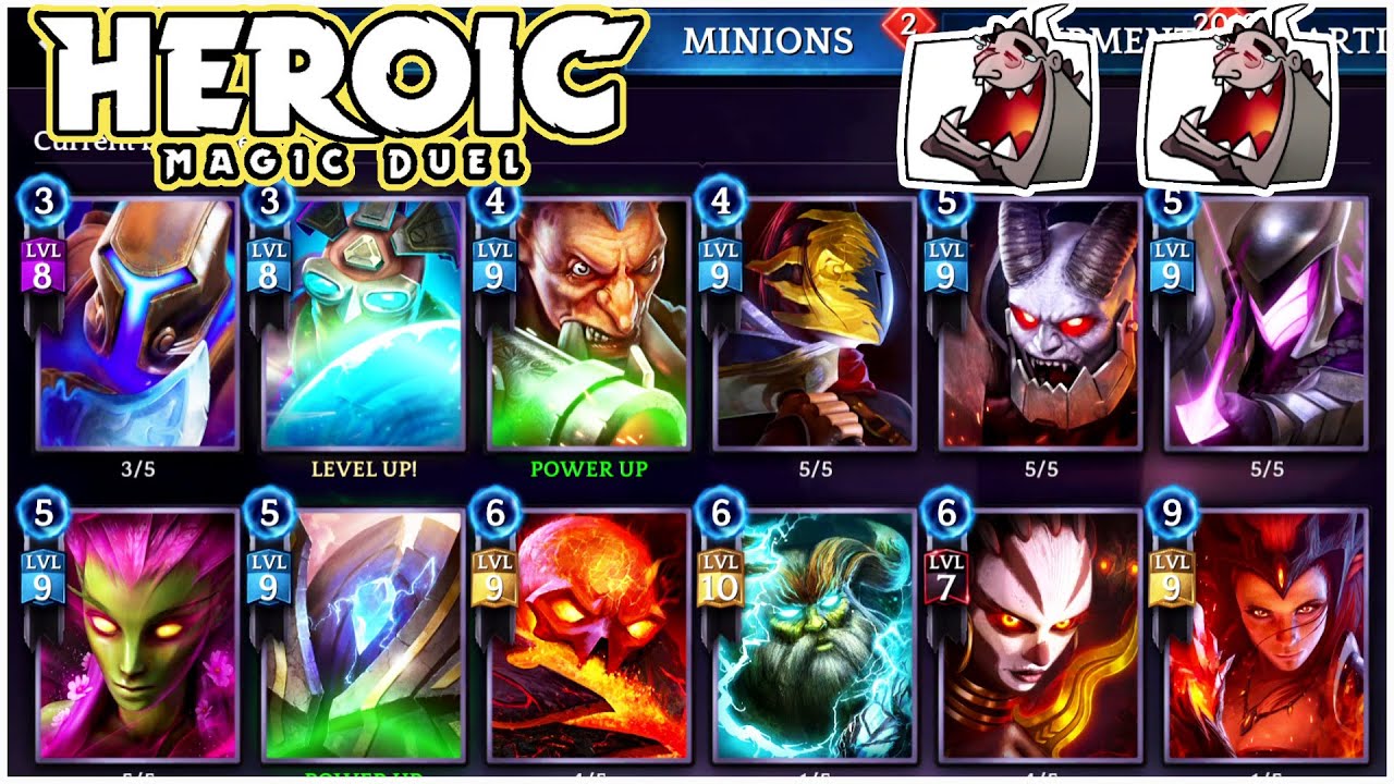 Heroic Magic Duel (Game Strategy) Best Of🔥 Queen Oba (Mythic Card ...