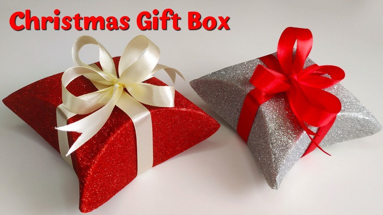 🎄Christmas gift box. Christmas Craft Ideas. Christmas decorations ...